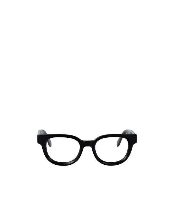 Palm Angels Style 1b Geometric Eyeglasses - Black