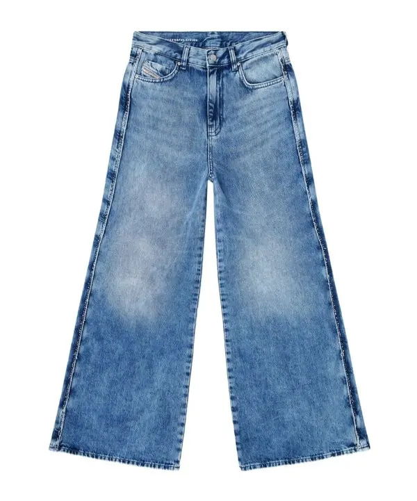 DIESEL® 1978 D-akemi Flared Jeans - Medium Blue
