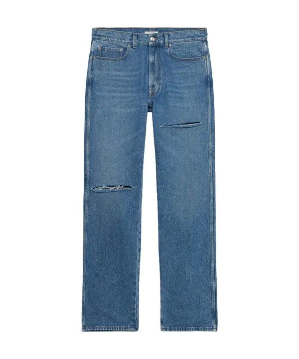 1989 STUDIO Distressed Straight-leg Jeans