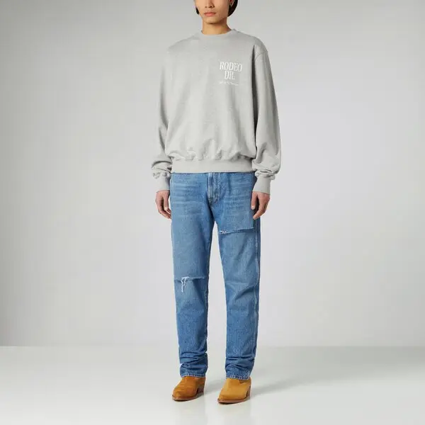 1989 STUDIO Distressed Straight-leg Jeans