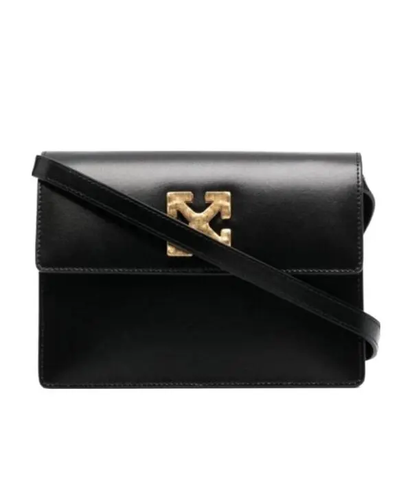Off-White Jitney Crossbody Bag - Black