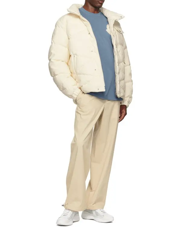Moncler Loose Fit Drawcord Trousers - Beige
