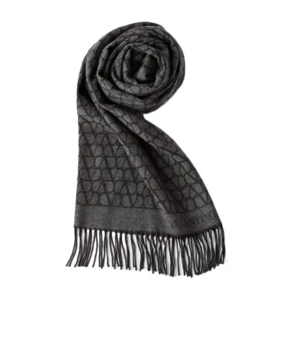 Valentino Garavani V Symbol Scarf