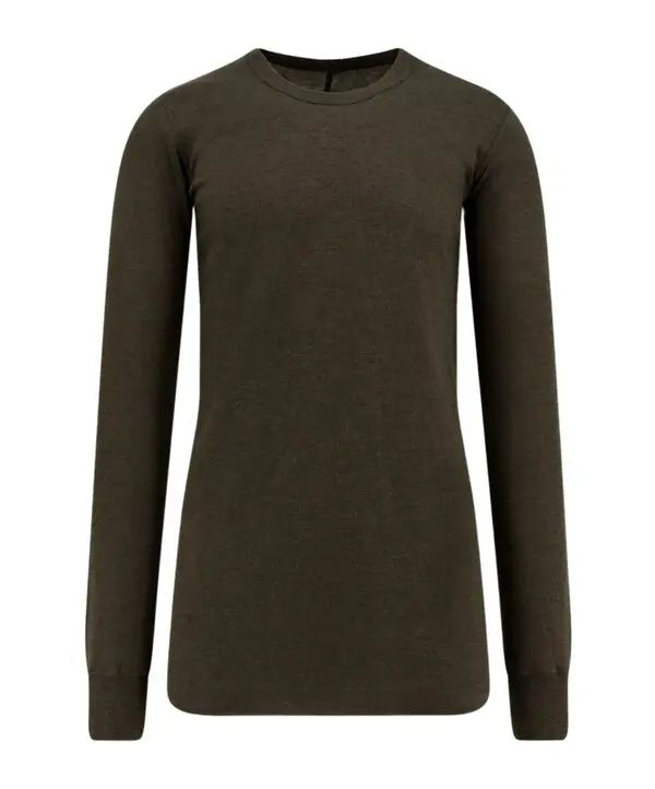 Rick Owens Round Neck Long-sleeved T-shirt