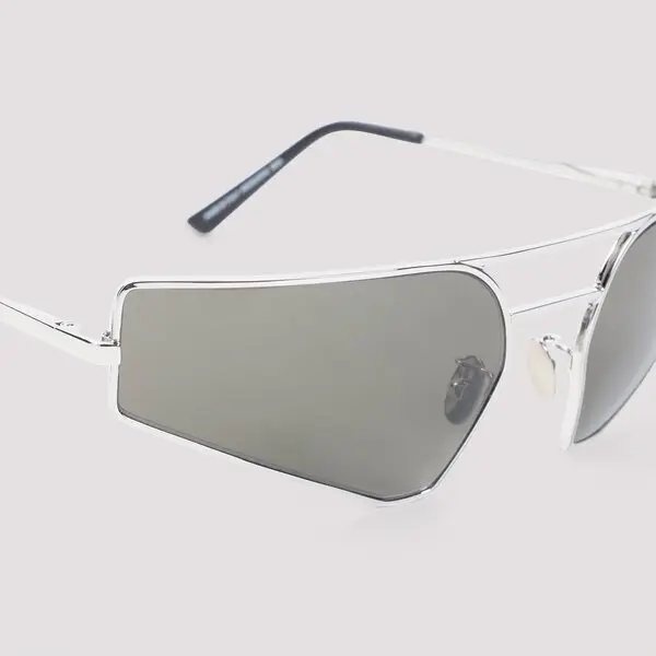 Rick Owens Geometric Frame Sunglasses