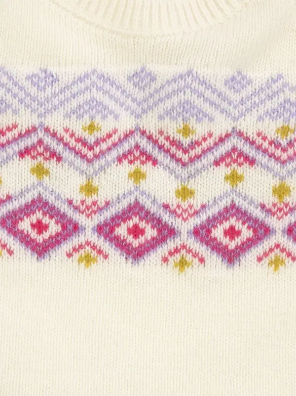 Moncler Geometric-print Knit Sweater Dress