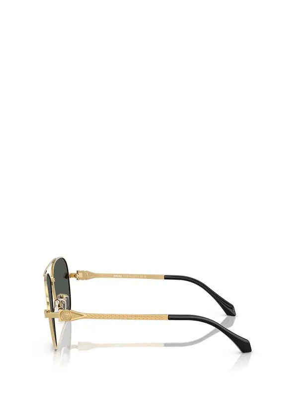 Versace Aviator Sunglasses - Black