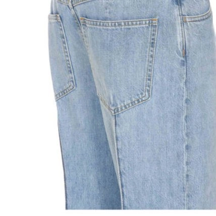Bottega Veneta Denim Jeans With Turn-up Hem - Gray