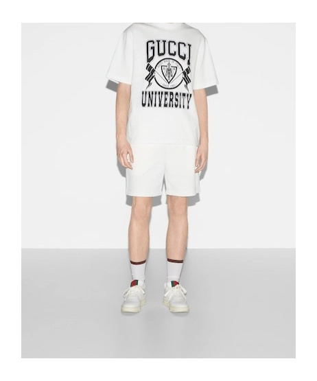 Gucci Logo Printed Crewneck T-shirt