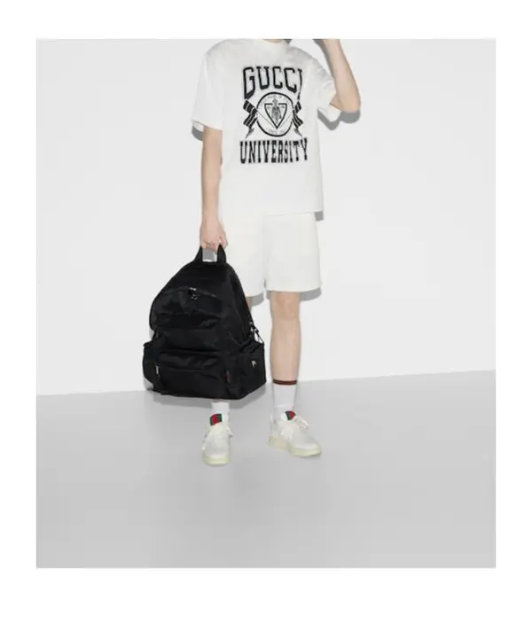 Gucci Logo Printed Crewneck T-shirt