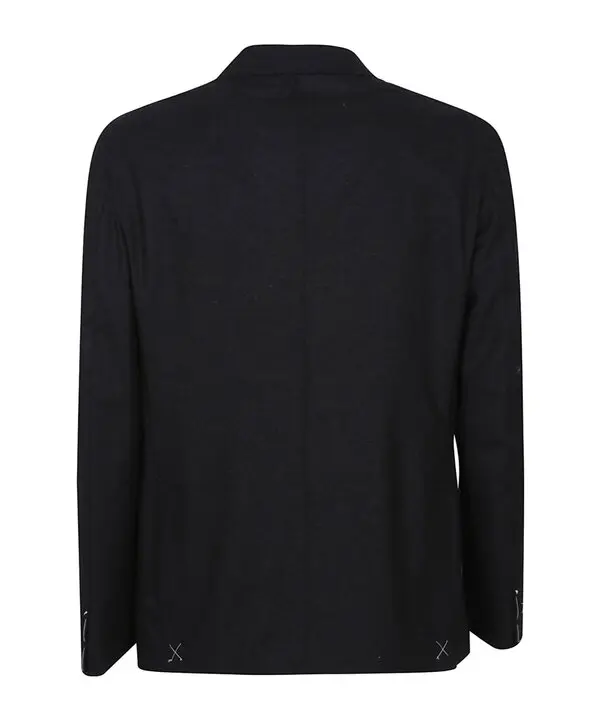 Eleventy Single Breasted Suit - Black