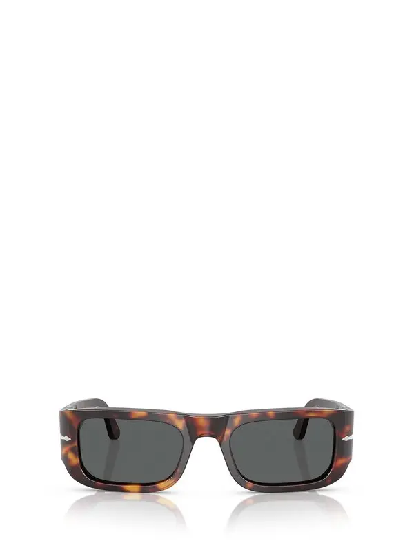 Persol Rectangular Frame Sunglasses - Black