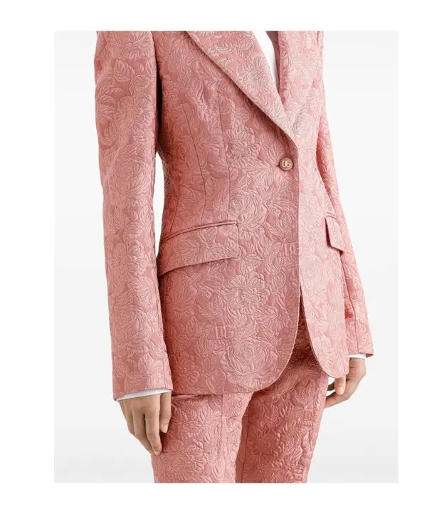 Dolce & Gabbana Floral Jacquard Blazer