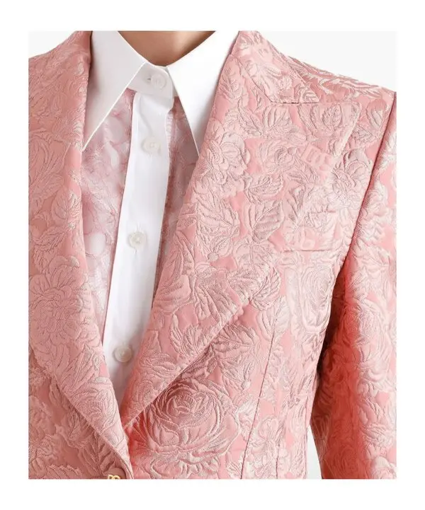 Dolce & Gabbana Floral Jacquard Blazer