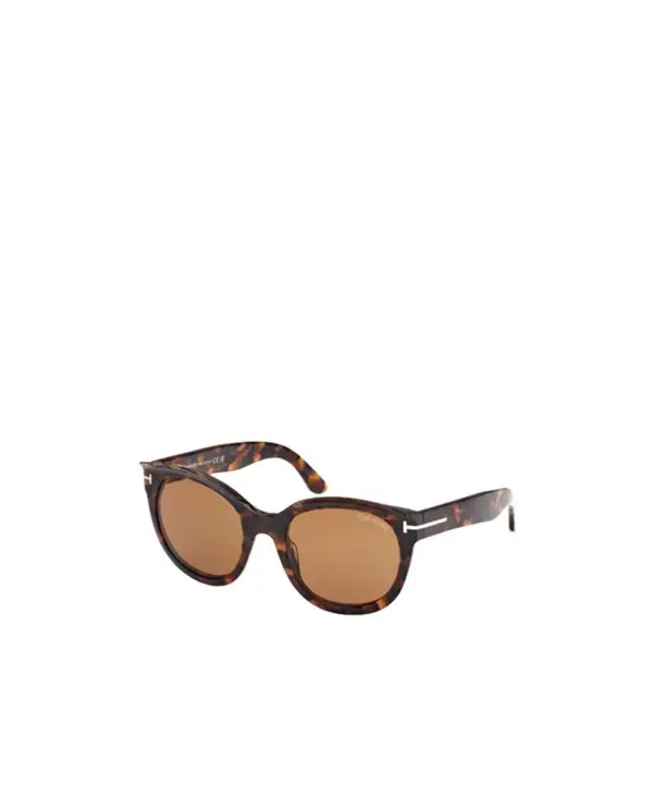 TOM FORD Tamara Cat Eye Sunglasses - Black