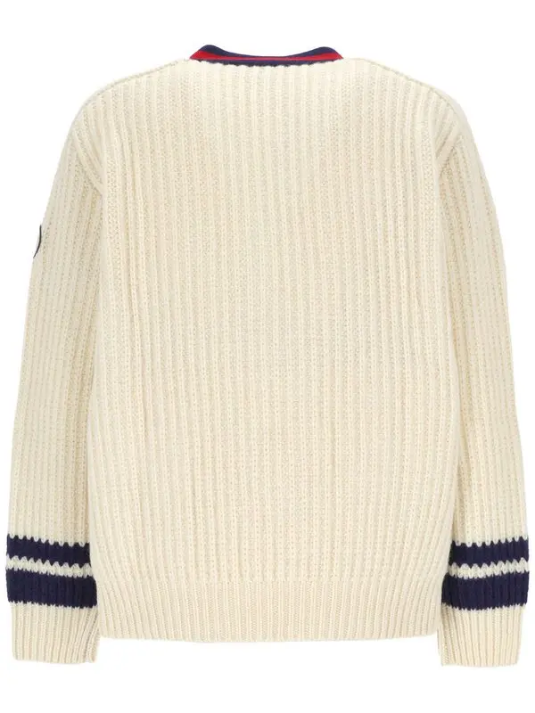 Gucci V-neck Cable-knit Cardigan