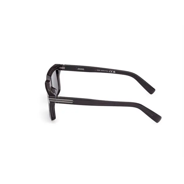 Zegna Rectangle Frame Sunglasses - Gray