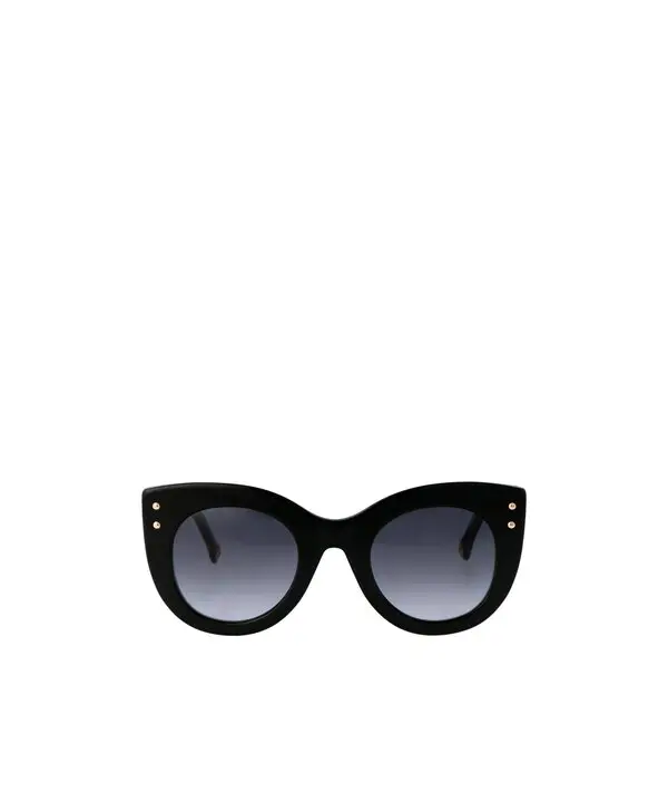 Carolina Herrera Cat Eye Full Rim Sunglasses - Black