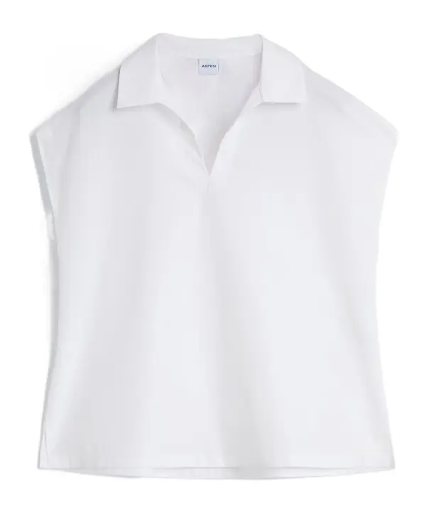 Aspesi Sleeveless Poplin Top