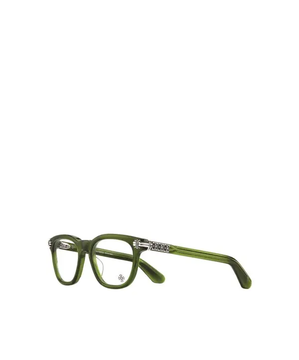 Chrome Hearts Geometric Full Rim Eyeglasses