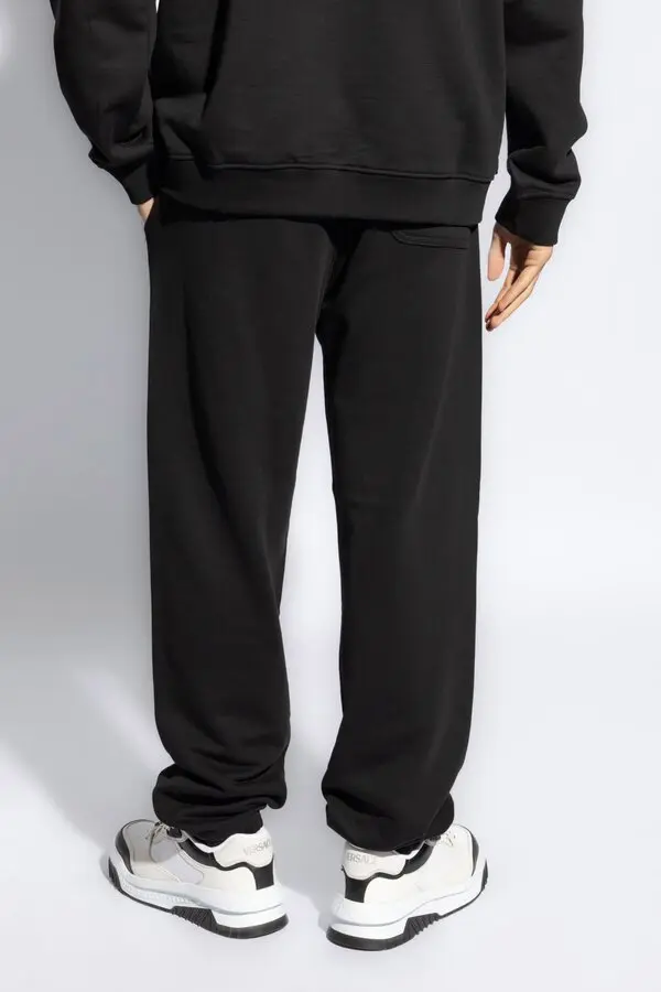 DIESEL® Logo-patch Cotton Track Pants