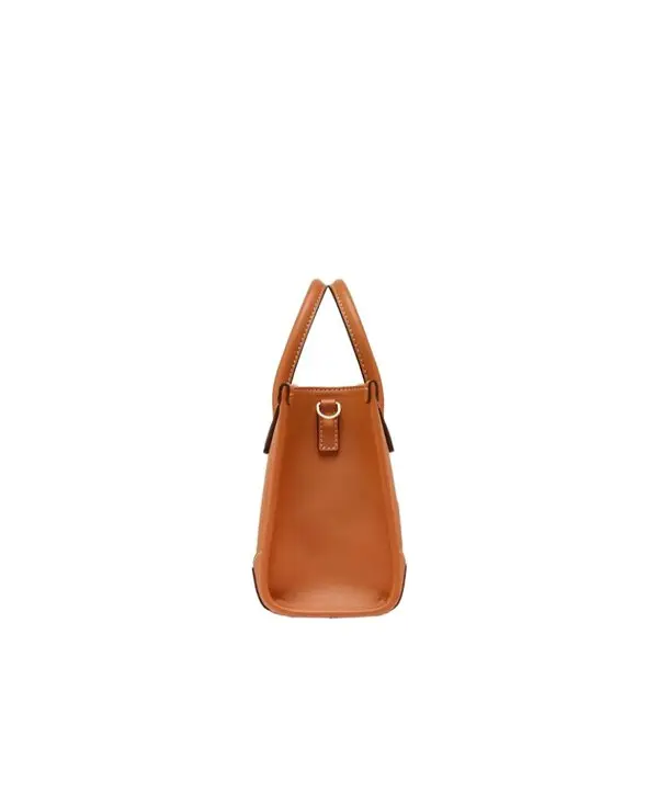 Mcm Mini Munich Logo Tote Bag