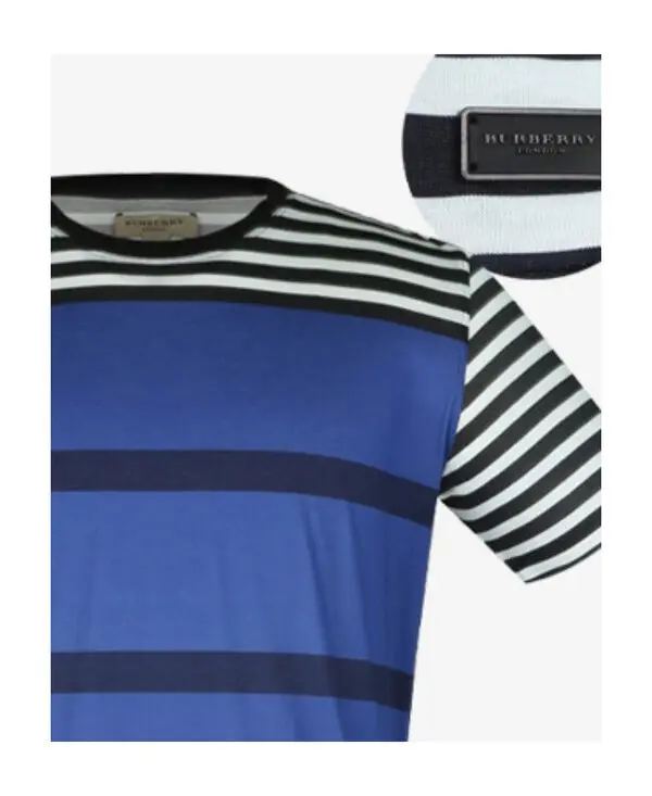 Burberry Printed T-shirt - Blue