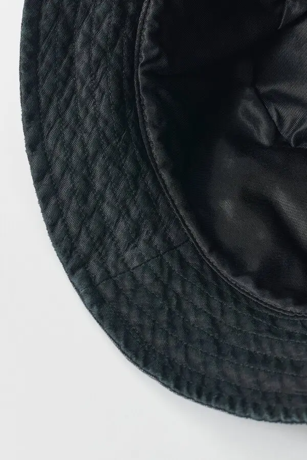 Our Legacy Canvas Bucket Hat - Black