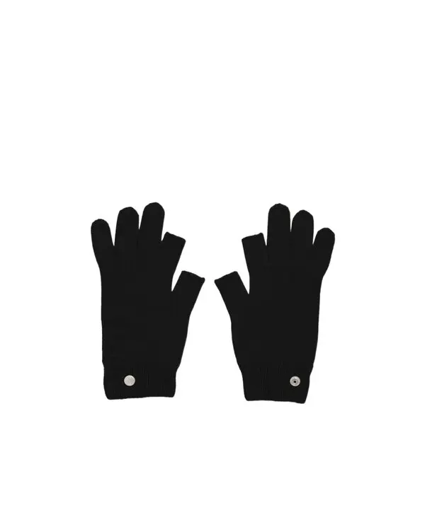 Rick Owens Cashmere Gloves - Black