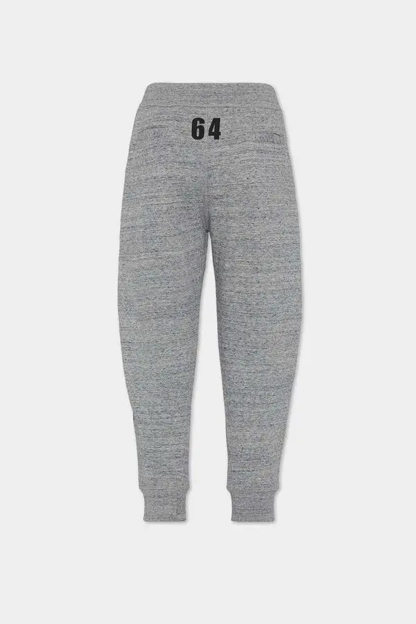 Dsquared2 Logo Printed Drawstring Sweatpants - Grey
