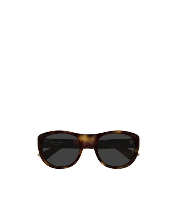Saint Laurent Oval Sunglasses - Black