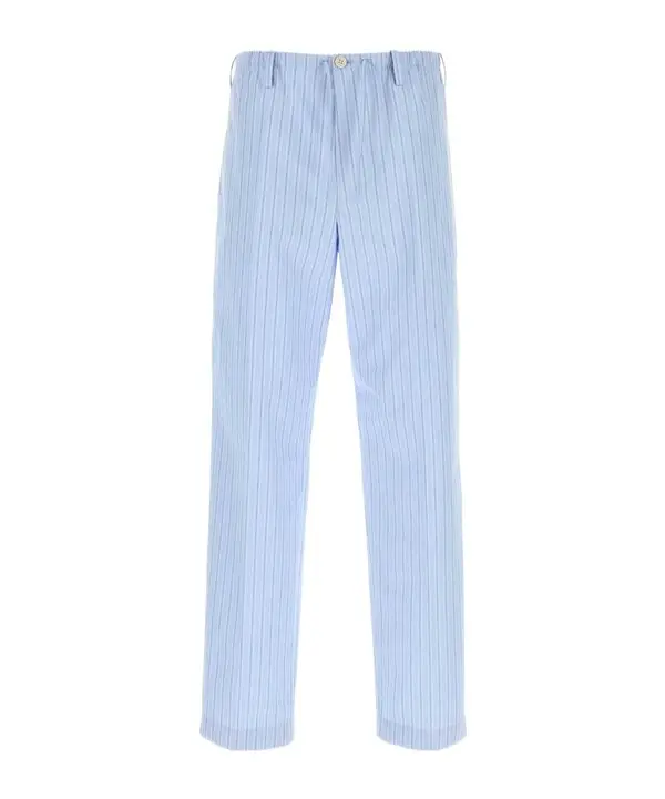 Dries Van Noten Striped Tailored Trousers