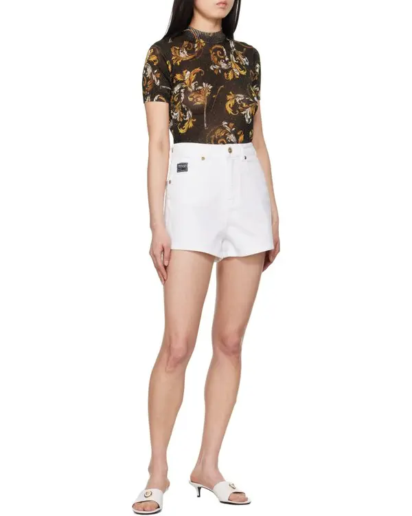 Versace Baroque Knit T-shirt