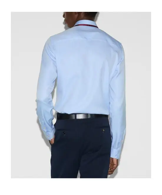 Gucci Web Trim Oxford Shirt