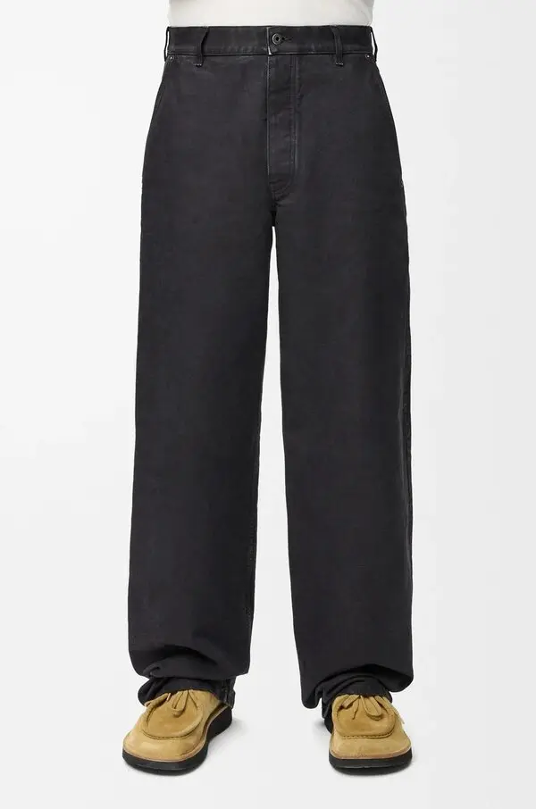 Loewe Mid-rise Straight Leg Trousers