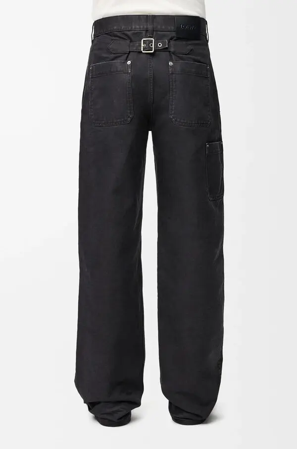 Loewe Mid-rise Straight Leg Trousers