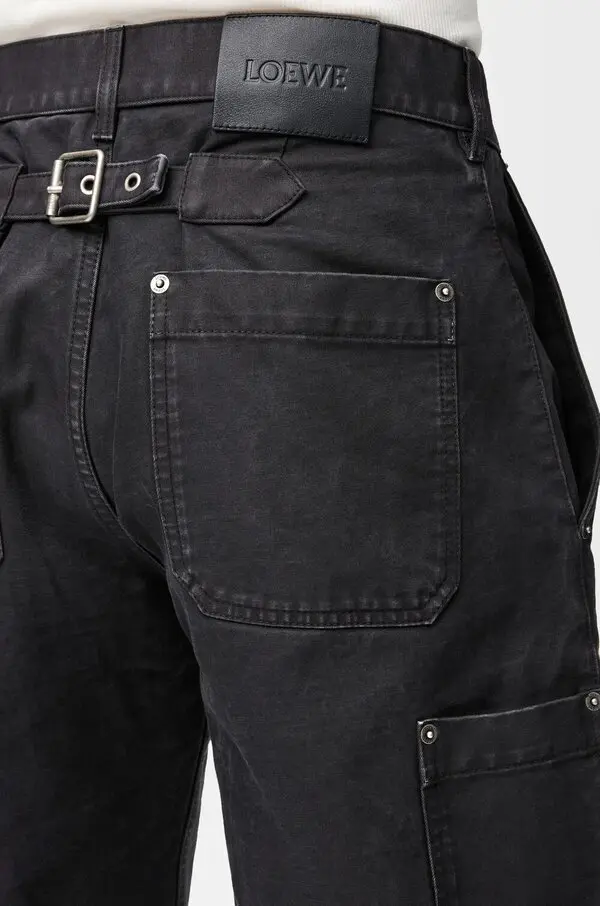 Loewe Mid-rise Straight Leg Trousers