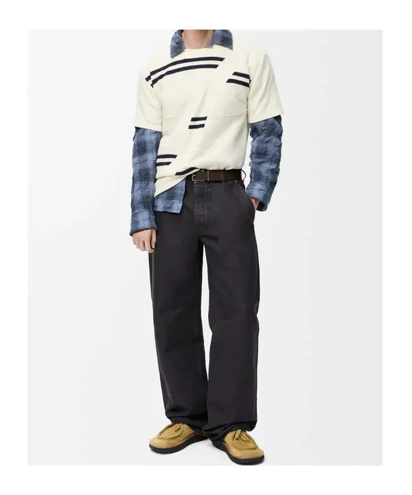 Loewe Mid-rise Straight Leg Trousers