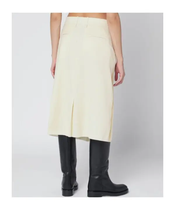 JIL SANDER Midi Skirt With Slits