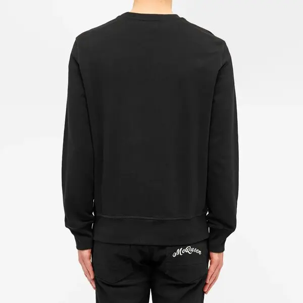 Alexander McQueen Embroidered Floral Logo Hoodie