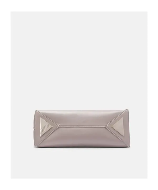 Attico The Day Off Asymmetric Clutch Bag - Nude