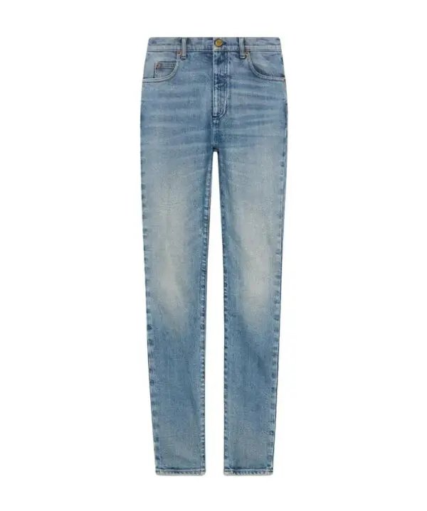 Gucci Logo Patch Skinny Fit Jeans