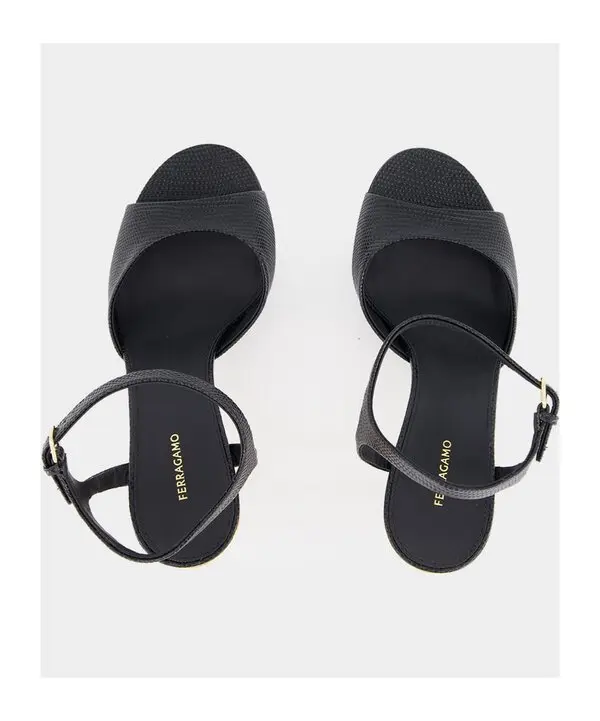 FERRAGAMO Cage" Heeled Sandals