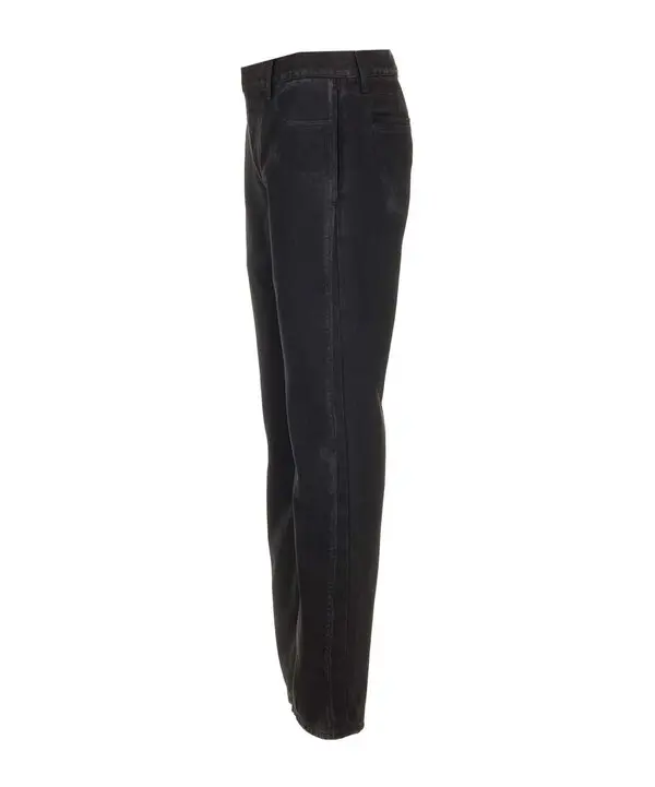 Alexander McQueen Belt-loop Jeans - Black