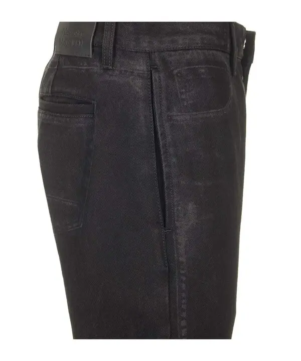 Alexander McQueen Belt-loop Jeans - Black