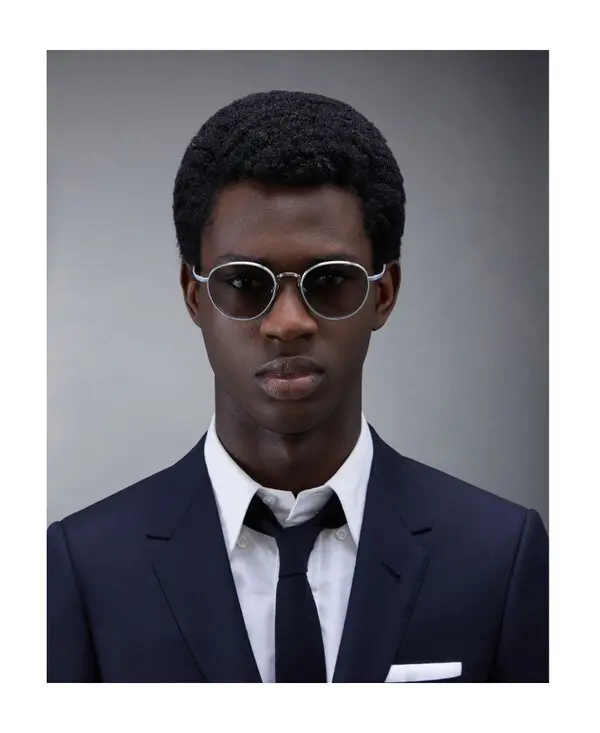 Thom Browne Round Frame Sunglasses