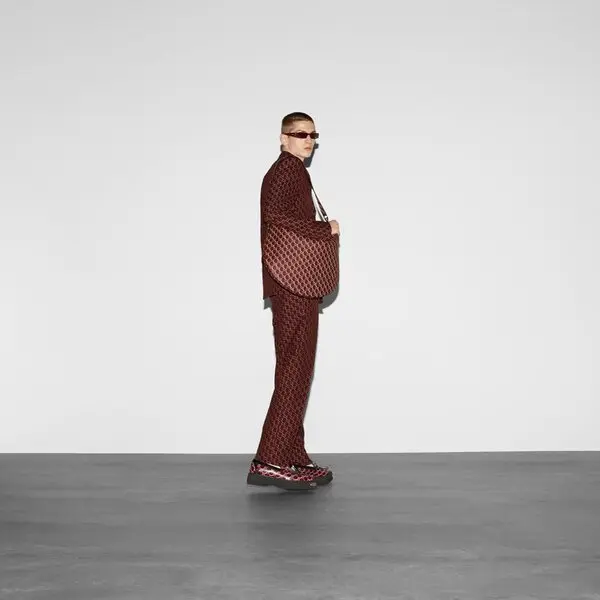 Gucci Gg Monogram Trousers