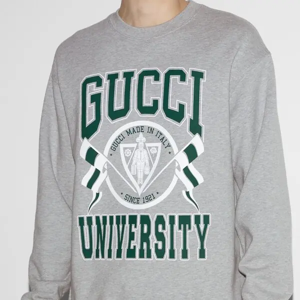 Gucci Logo Printed Crewneck Sweatshirt