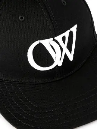 Off-White Logo Embroidered Baseball Cap
