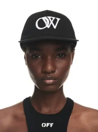 Off-White Logo Embroidered Baseball Cap